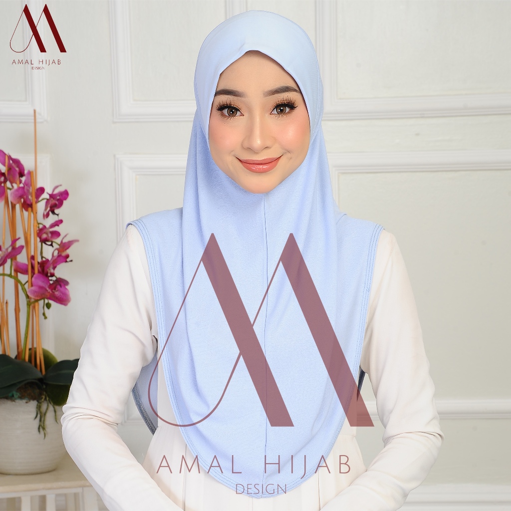 New Tudung Sarima Scuba Awning Kain Mosscrepe 50 Colors | Shopee Malaysia