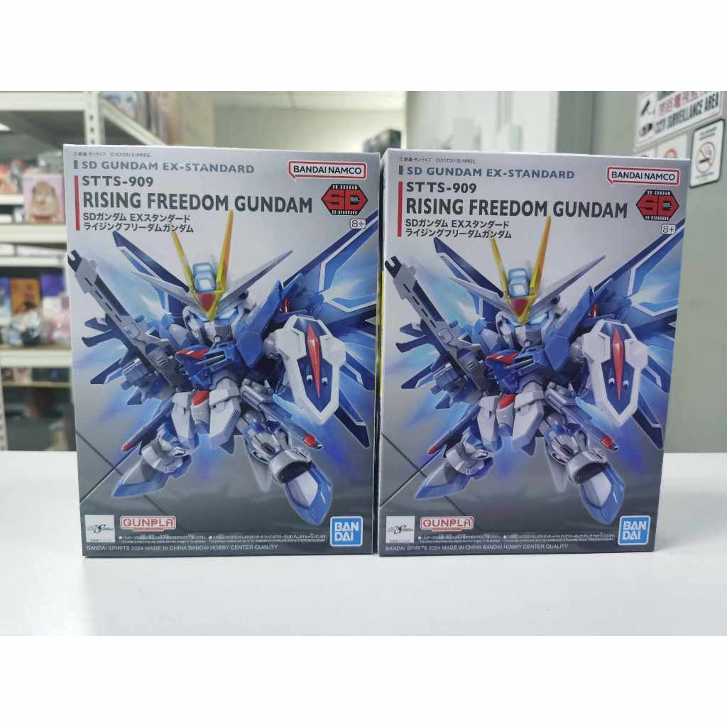 [Ready Stock] SD Gundam Ex-Standard Rising Freedom Gundam | Shopee Malaysia
