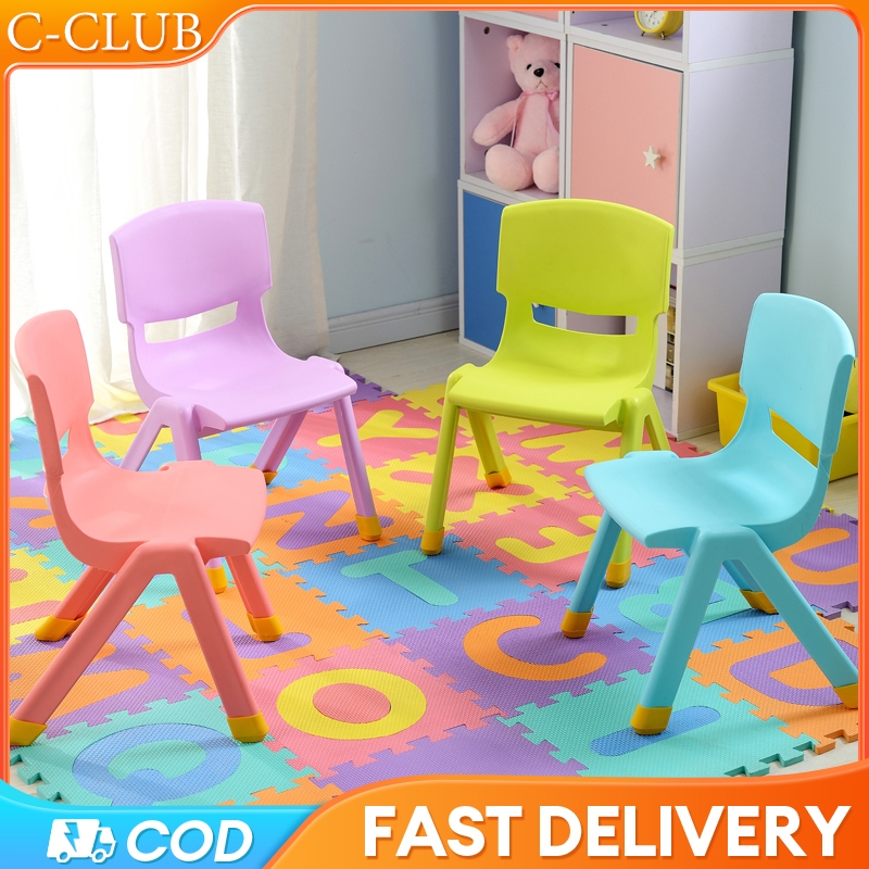 C- Colorful Kindergarten Chairs KerusiTadika Plastic Kids Chair ...