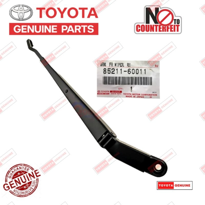 Toyota Original Land Cruiser 80 Series Wiper Arm L/R HOOK TYPE 85211 ...