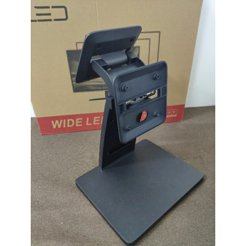 DUALS02 EZCTECH DUAL SCREEN SOLID METAL STAND POS SYSTEM TOUCHSCREEN ...