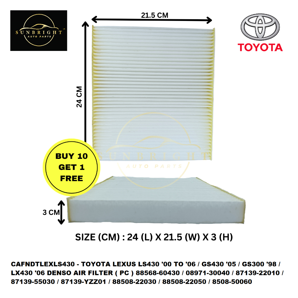 TOYOTA LEXUS LS430 '00 TO '06 / GS430 '05 / GS300 '98 / LX430 '06 DENSO ...