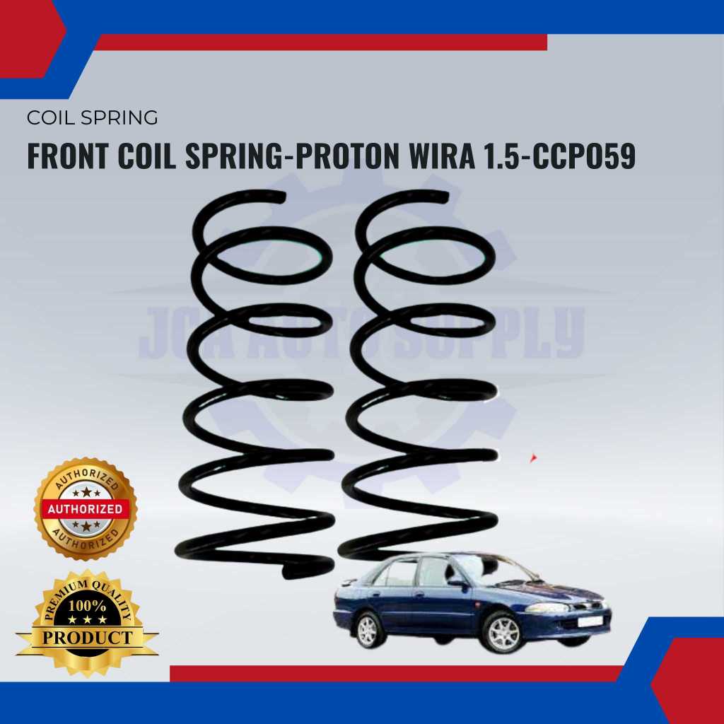 Proton Wira 1.5cc-Front Coil Spring Set-CCPO59 | Shopee Malaysia