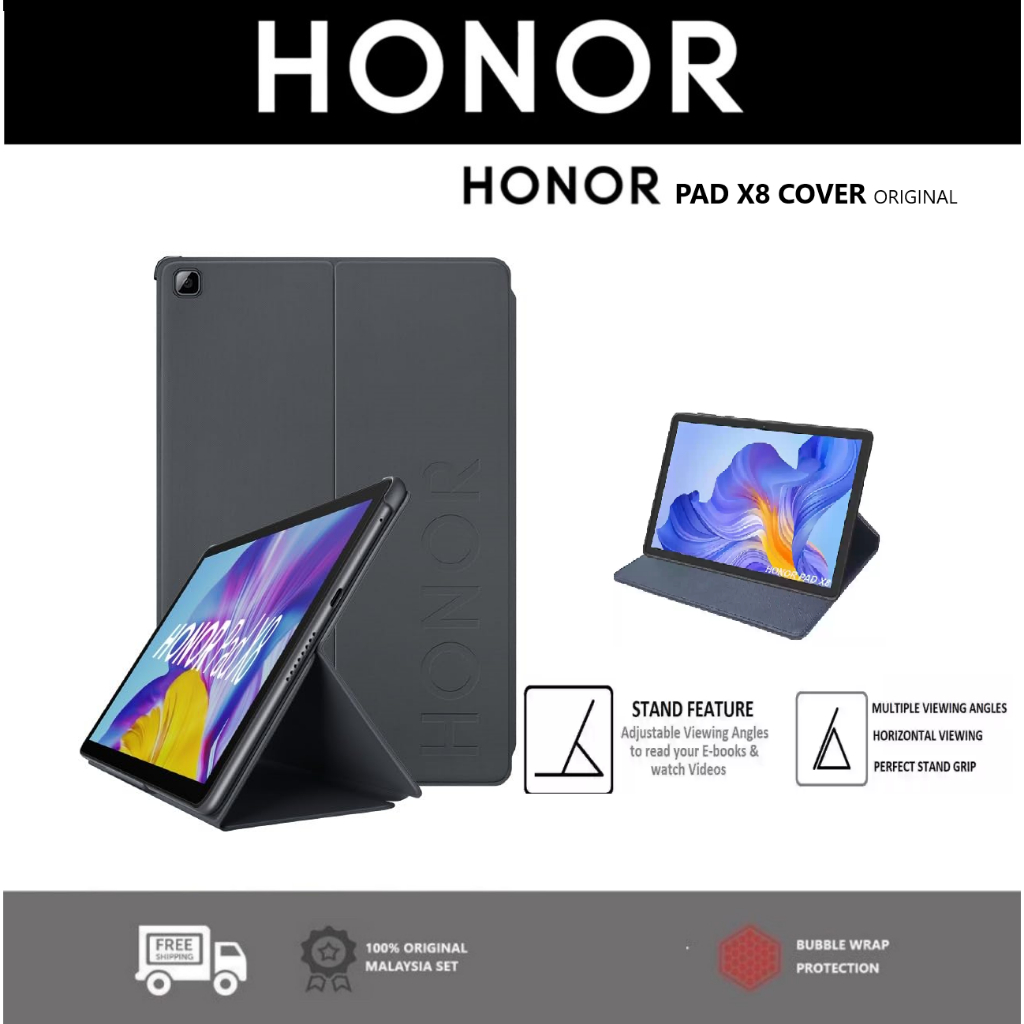 Honor Pad X8 Smart Leather Case | Smart Flip Cover | Original Honor ...