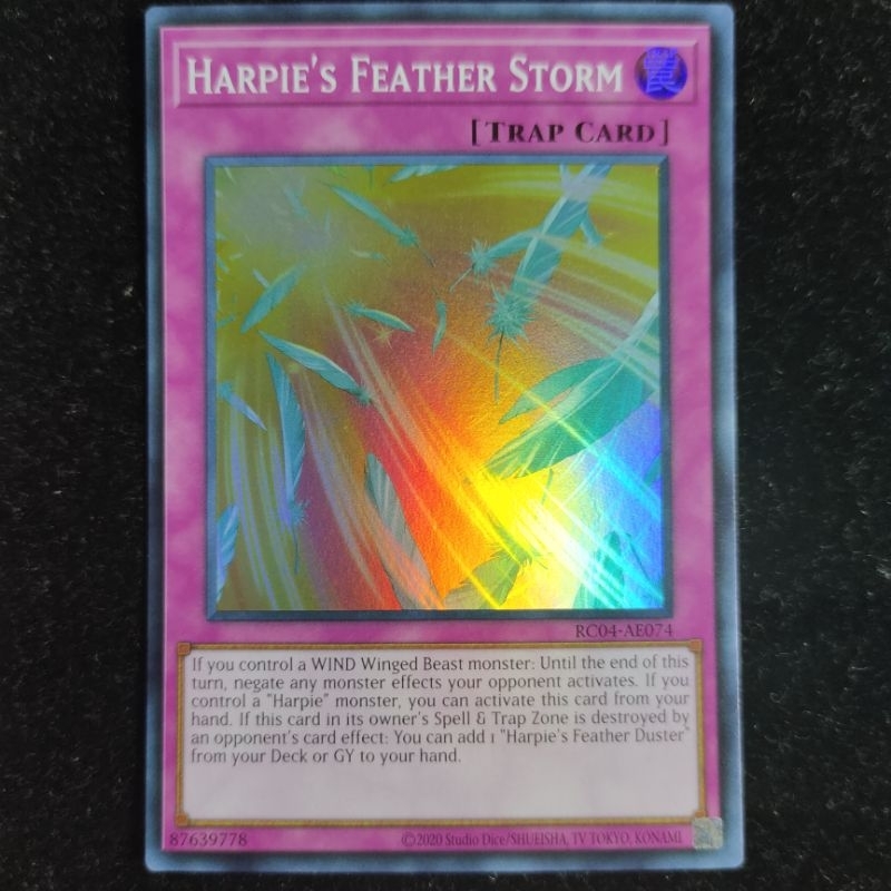 RC04-AE074 Harpie's Feather Storm (SR) | Shopee Malaysia