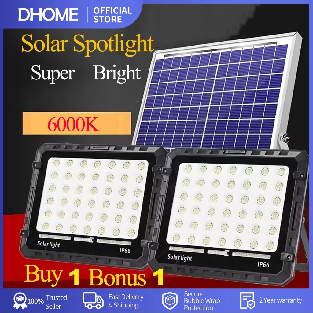 Solar Light Outdoor Lighting Solar Spotlight Lampu Solar IP67 ...