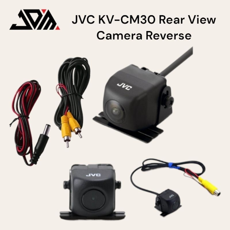 JVC KV-CM30 Rear View Camera Reverse Camera with 1/4-inch Color CMOS ...
