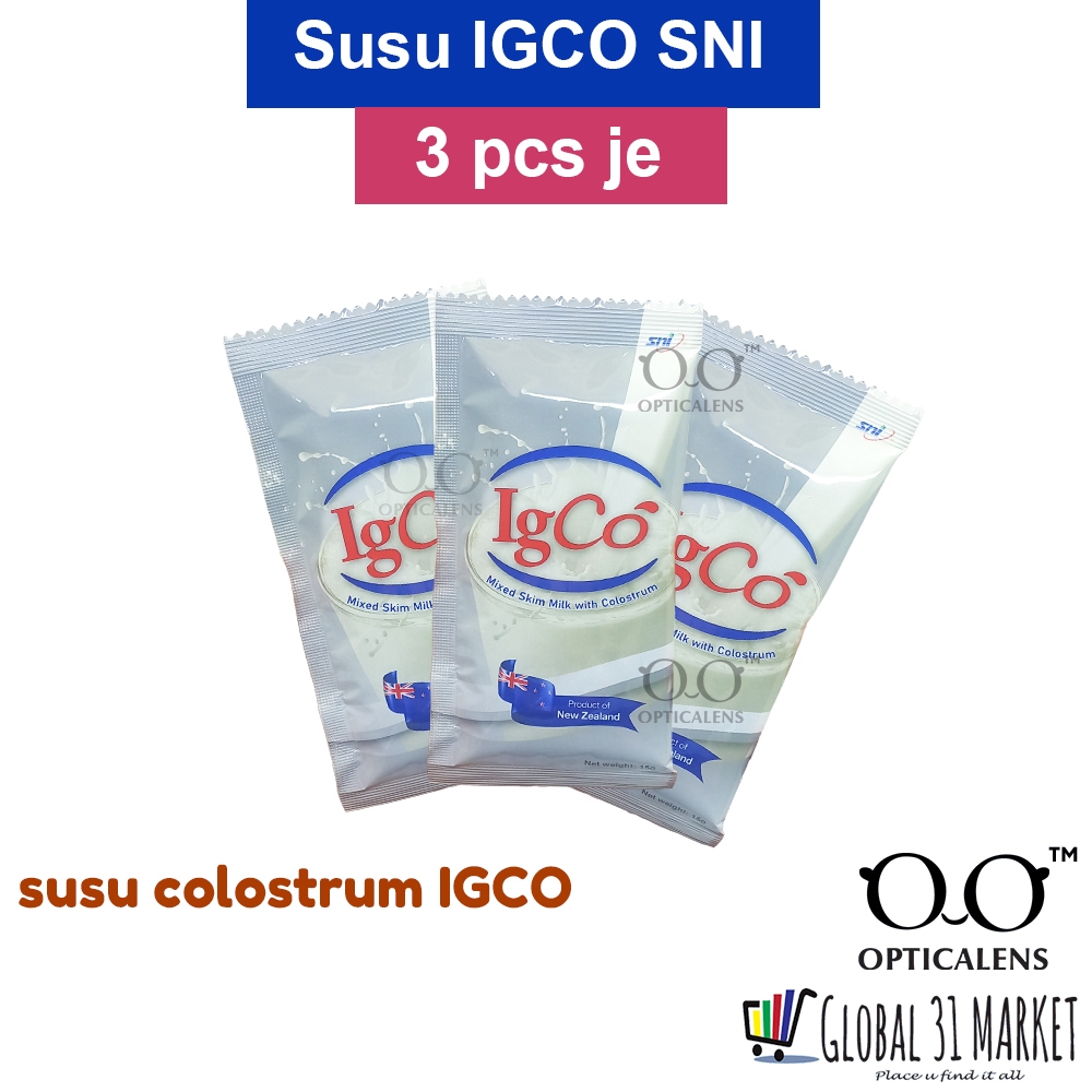 (Free with Purchase) IGCO Susu Colostrum SNI 3 pack sahaja , Ready ...