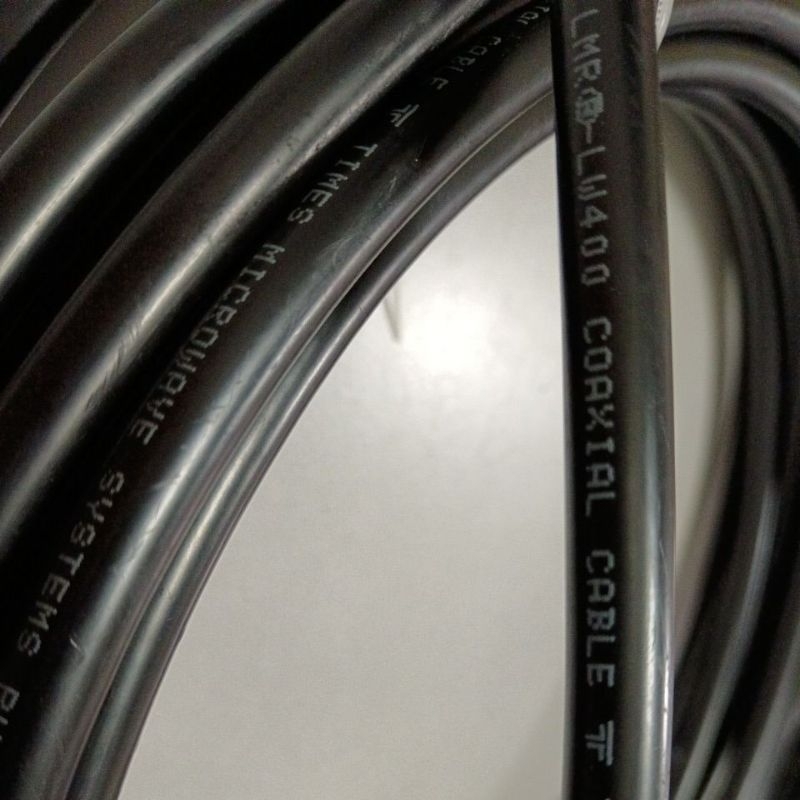 8 meter original LMR LW400 original Times Microwave Systems RF cable ...