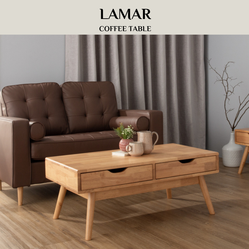 hinlim.com - LAMAR Coffee Table with Drawer / Muji Style Coffee Table ...