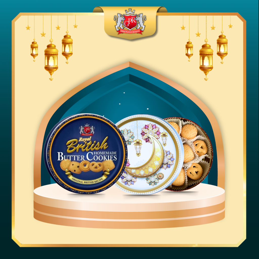 【Twin Pack】GPR Classic Butter Cookies 340g Central Asia Design 12 Unique Designs Limited Edition ...