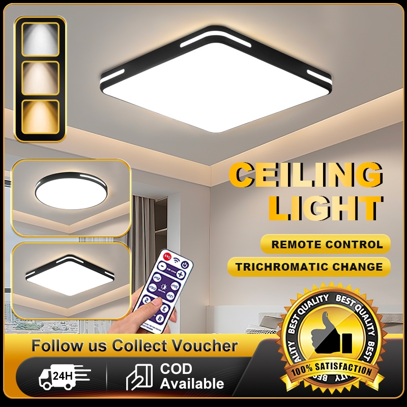 2024 new master bedroom light LED ceiling light simple modern study ...