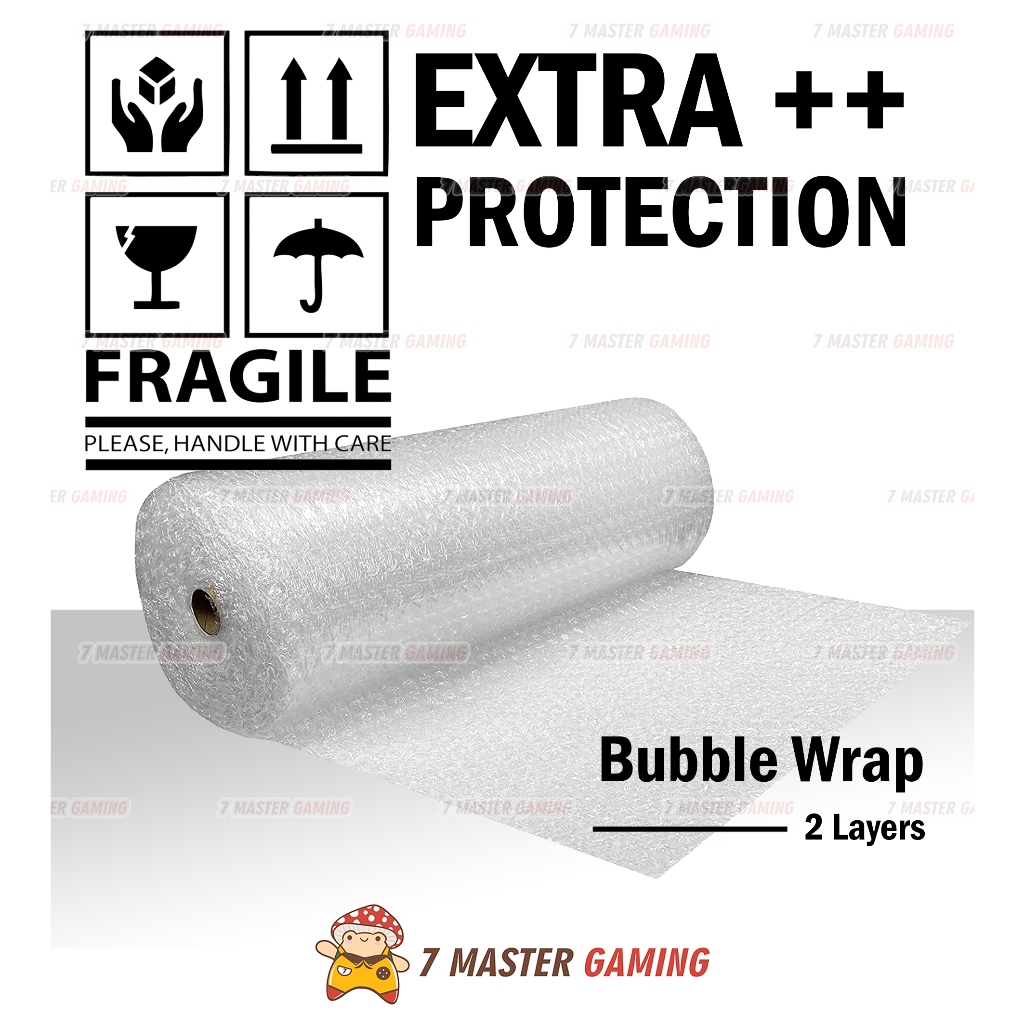 Extra Protection Bubble Wrap / Carton Box / Gift Wrapping Services ...