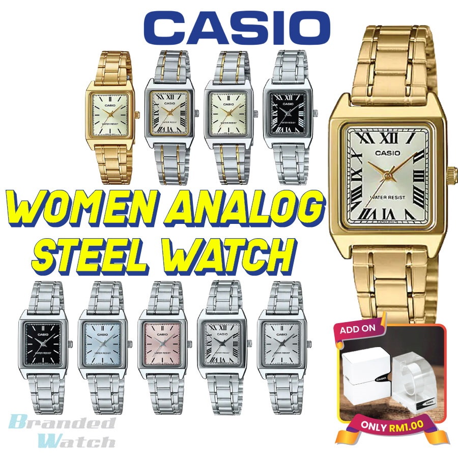 [1yr Warranty] Casio Watch Analog Womens Ltp V007d Ltp V007l Series Ltp V007d 1b Ltp V007d 1e