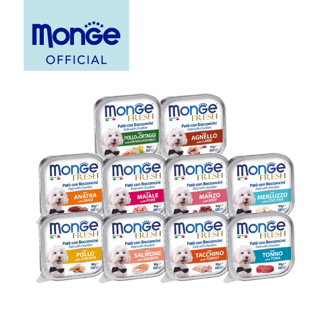 MonGe Dog Tray - Assorted (100g x 8 Trays) | Shopee Malaysia