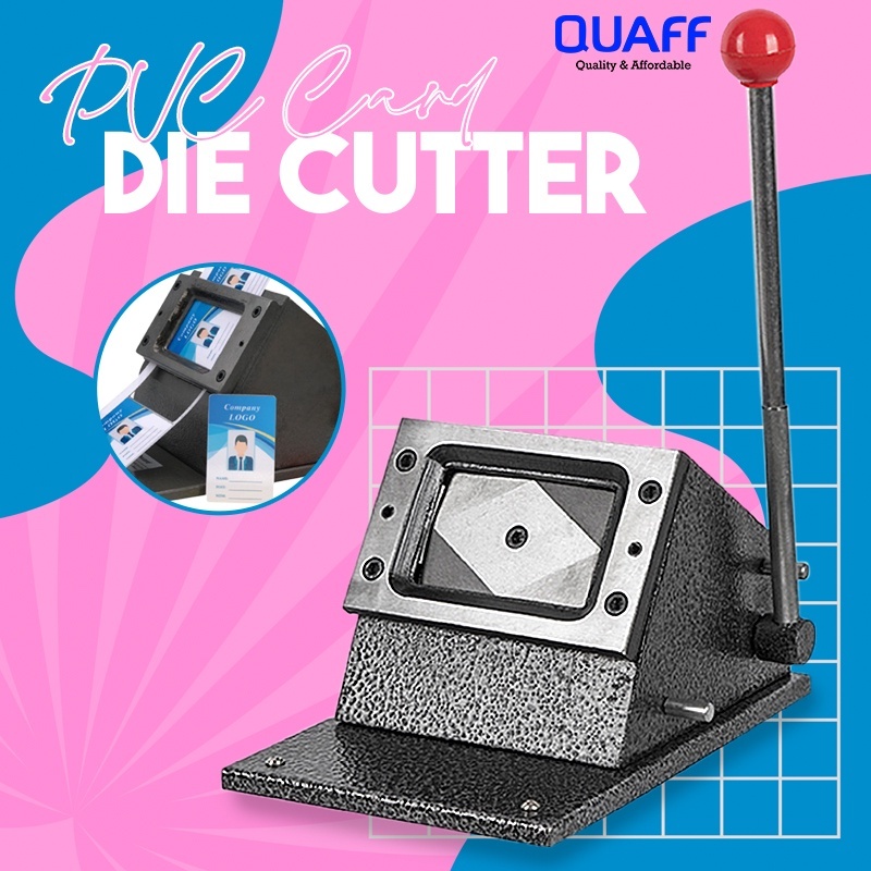 QUAFF Pvc Card Die Cutter (86mm * 54 mm Cut Size) | Shopee Malaysia