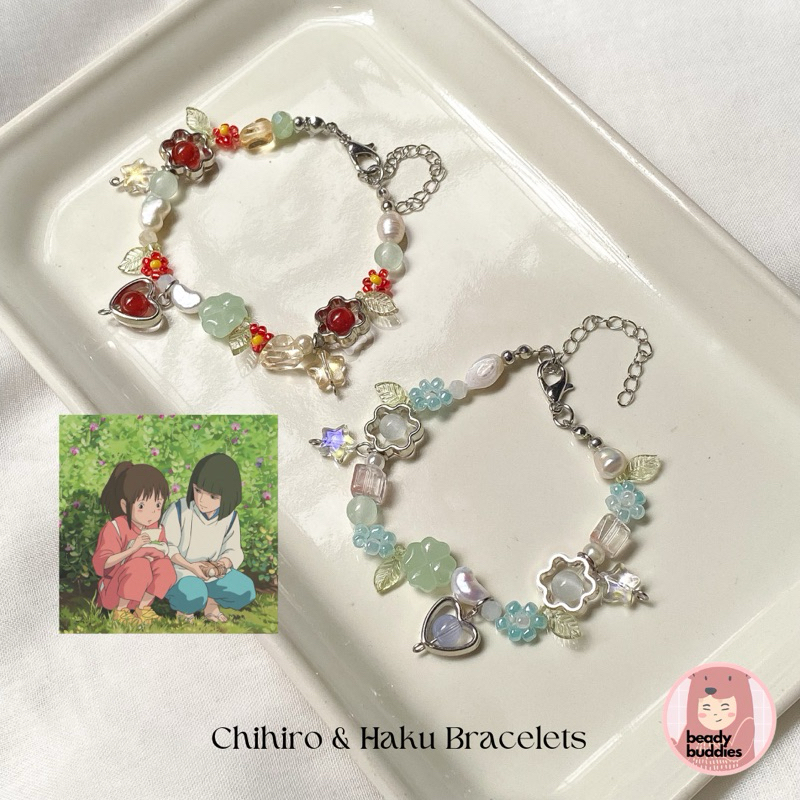 Spirited Away Chihiro and Haku Inspired Bracelets // Cute Handmade ...