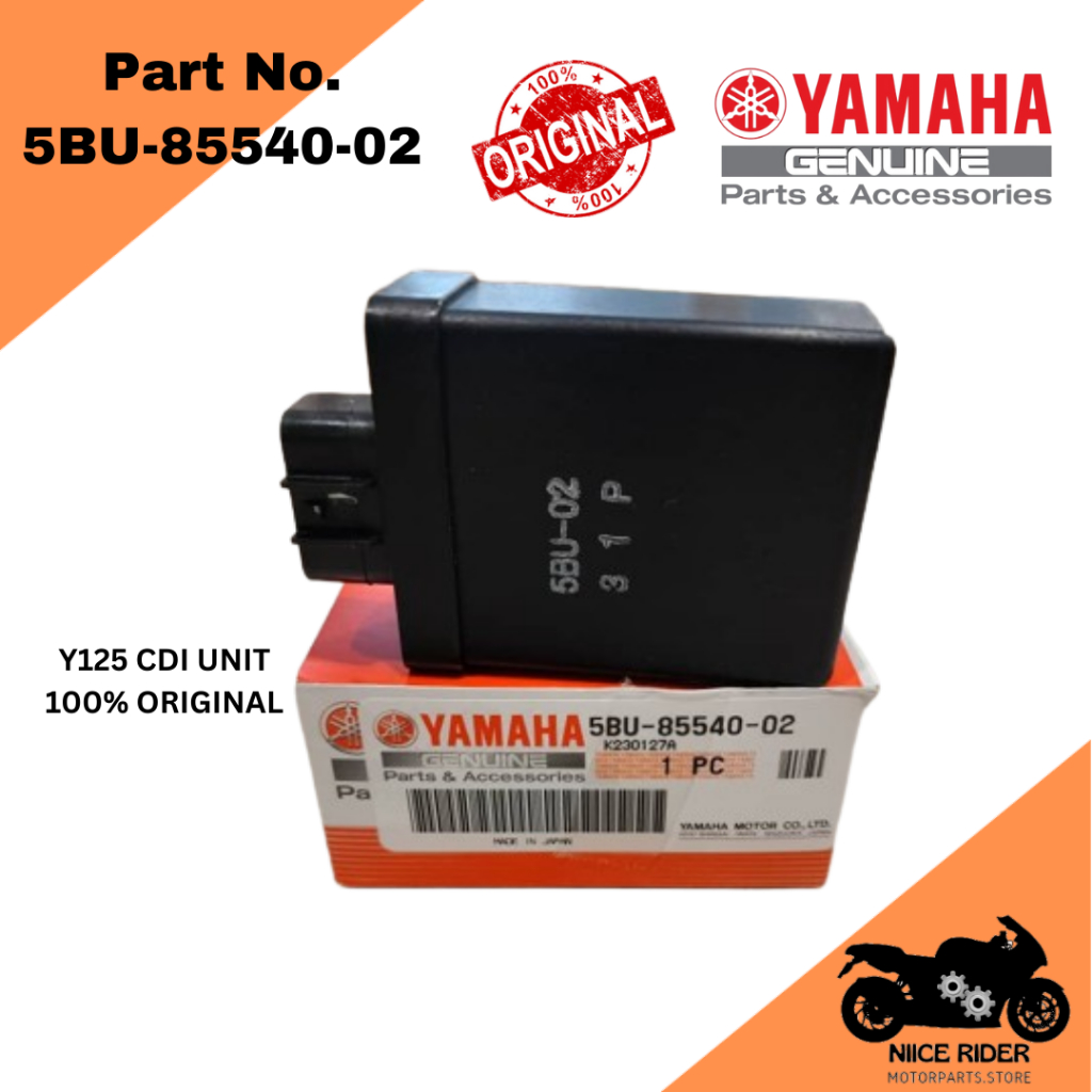 Yamaha Y125ZR CDI UNIT complete original 100% 5BU-85540-02 | Shopee ...