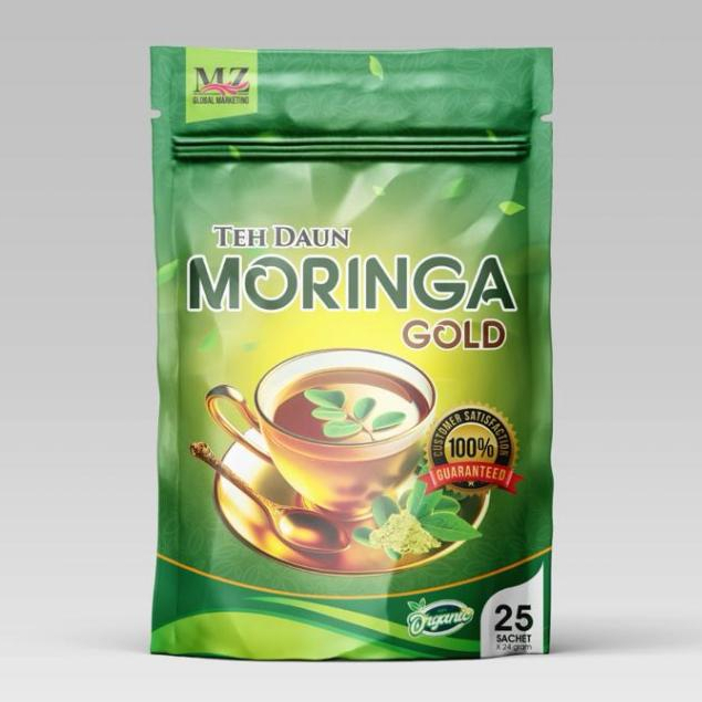 Teh Daun Moringa Uncang Gold Moringa Tea Pods 25 Sechect | Shopee Malaysia