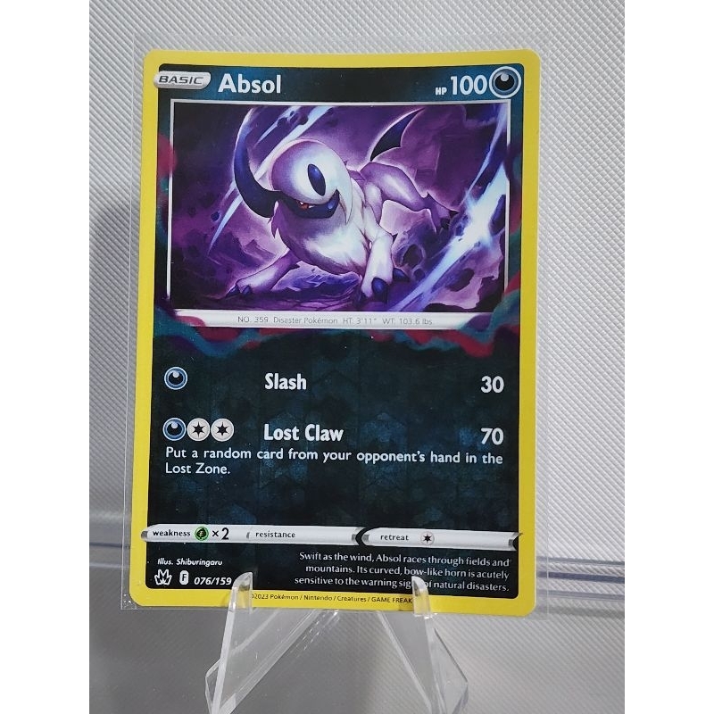 2023 Absol Card (Rare Holo) | Shopee Malaysia