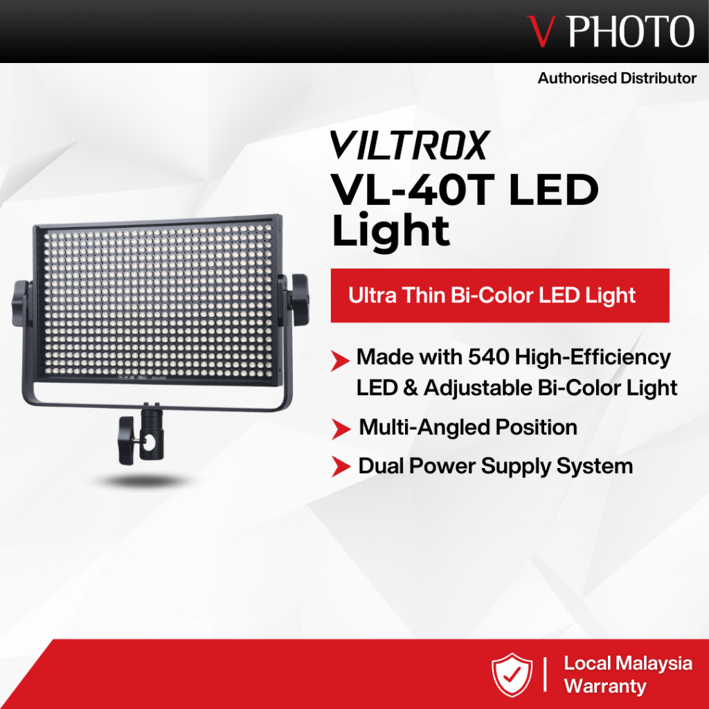 VILTROX VL-40T HIGH RA WIRELESS REMOTE LED LIGHT | Shopee Malaysia