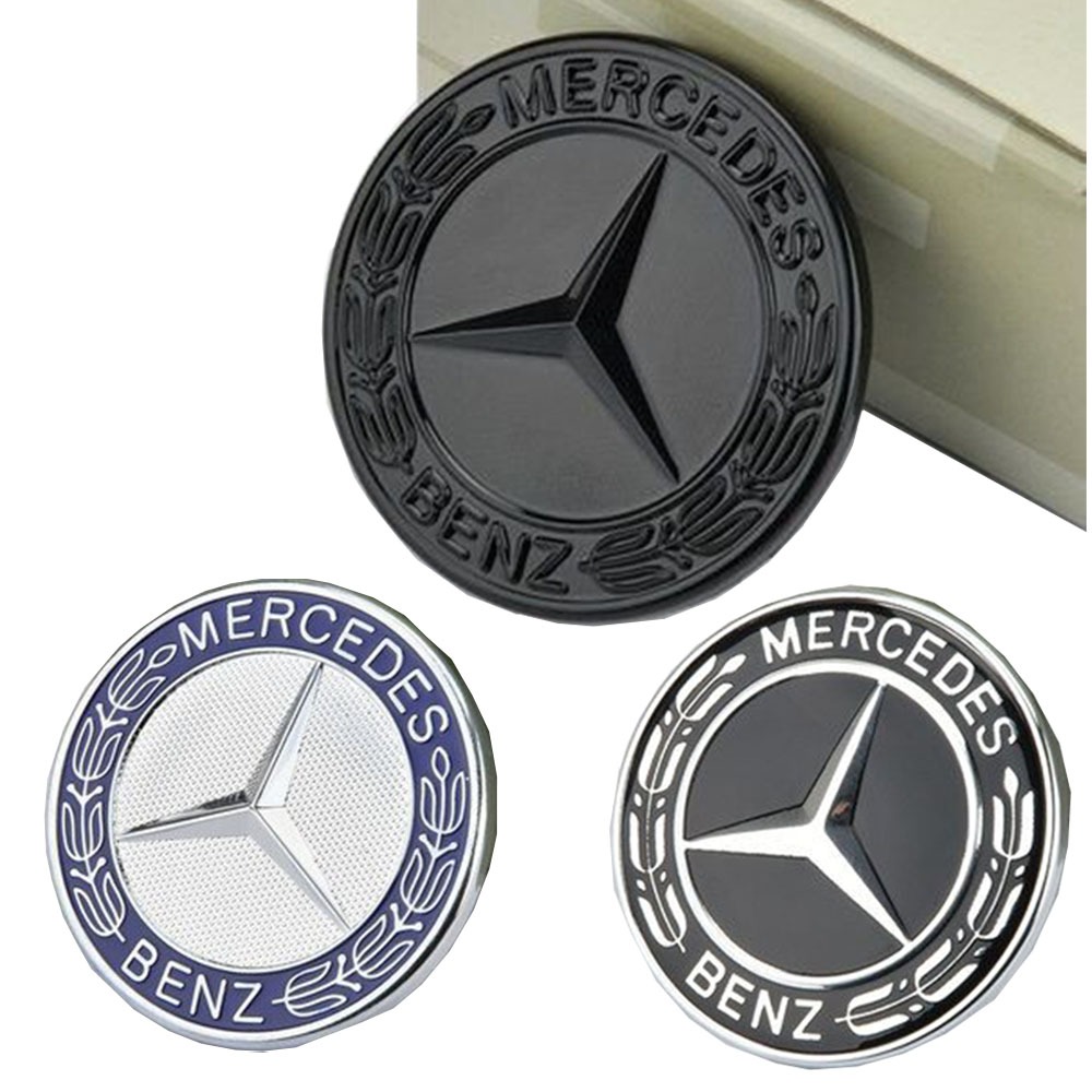 Front Hood Bonnet Emblem Logo Badges fit Mercedes-Benz W203 W204 W202 ...