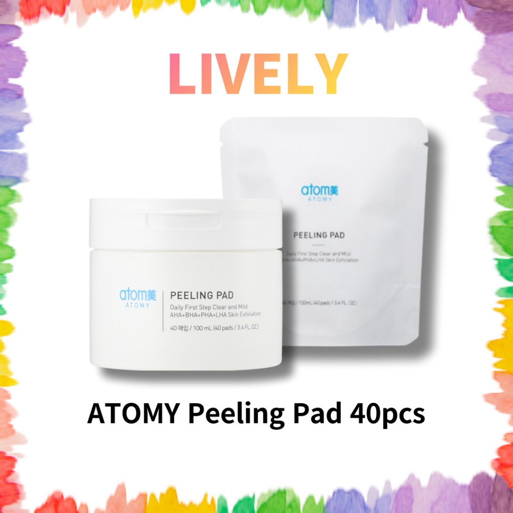 [READY STOCK MALAYSIA] Atomy Peeling Pad / Refill 艾多美去角质棉片 100ml(40pads ...