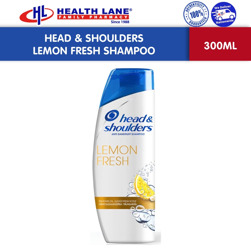 Head & Shoulders Lemon Fresh Shampoo (300ml) | Shopee Malaysia