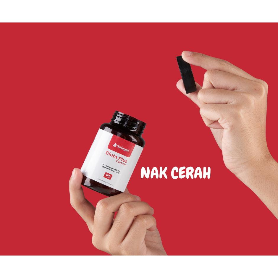 GLUTA PLUS CAPSULE WHITENING NO 1 MALAYSIA BY SEJAGAT | Shopee Malaysia