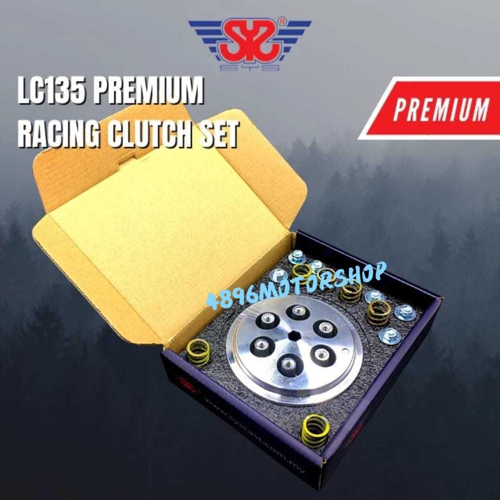 SYS PREMIUM RACING HYPER CLUTCH WITH 6 SPRING RS150 RSX Y15ZR Y16 Y15 ...