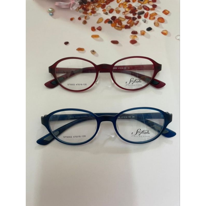 Stylish Frame Eyeglasses Bingkai Cermin Mata TR fleksibel flexible ...