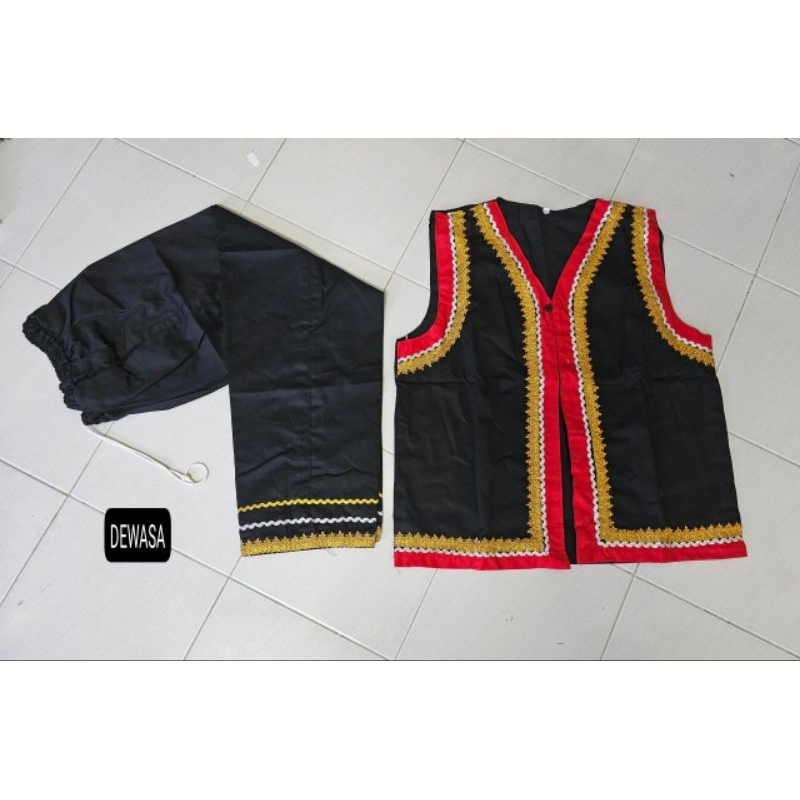 SET BAJU BIDAYUH LELAKI DEWASA K8Y | Shopee Malaysia
