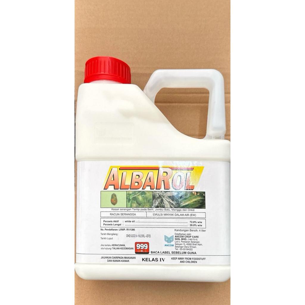 ALBAROL ANCOM 4L [ Racun Serangga White oil ] [ Racun Koya Teritip ...
