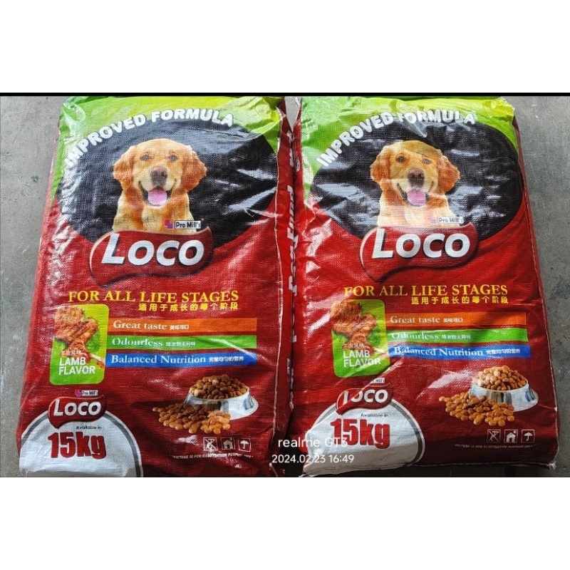 {Twin Pack} ProMill's Loco Dog Food 15kg (2Bags Lamb) | Shopee Malaysia