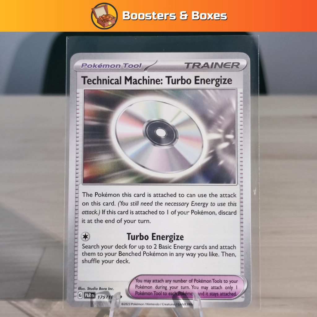 Technical Machine: Turbo Energize (179/182) [Scarlet & Violet: Paradox ...