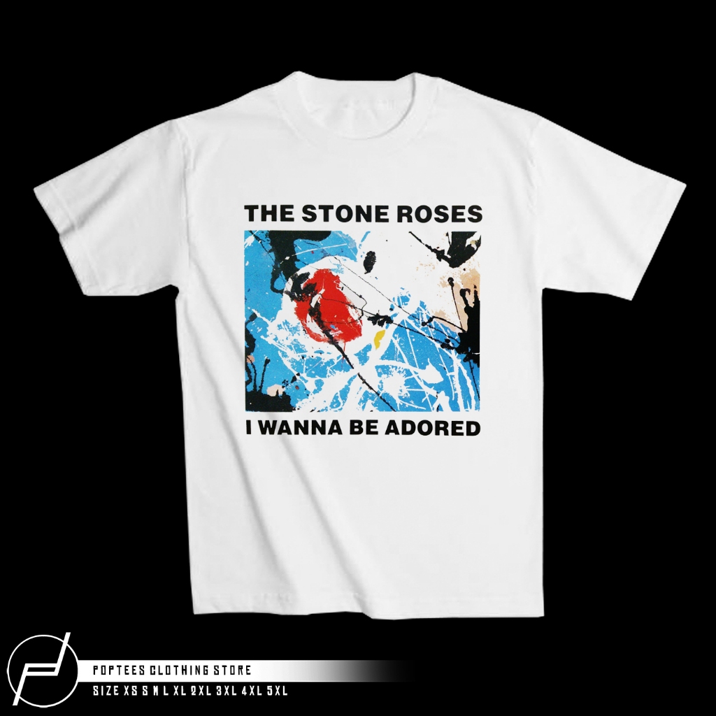 THE STONE ROSES BAND 100% COTTON T-SHIRT UNISEX GRAPHIC PRINTED ...