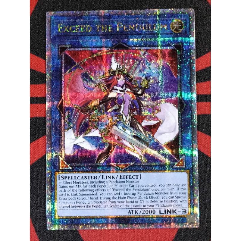 YUGIOH KONAMI AGOV-AE045 Exceed the Pendulum (QCSR) | Shopee Malaysia