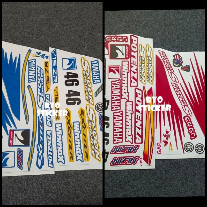 STICKER Y15/Y15ZR V1 V2 SPOON | Shopee Malaysia