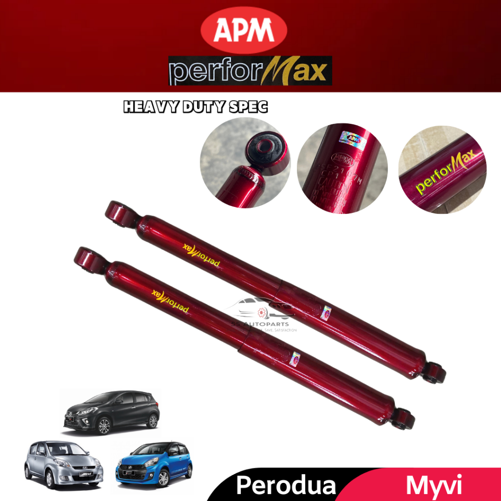 APM Performax Myvi 1st Gen, 2nd Gen Lagi Best, 3rd Gen D20N Rear Heavy ...