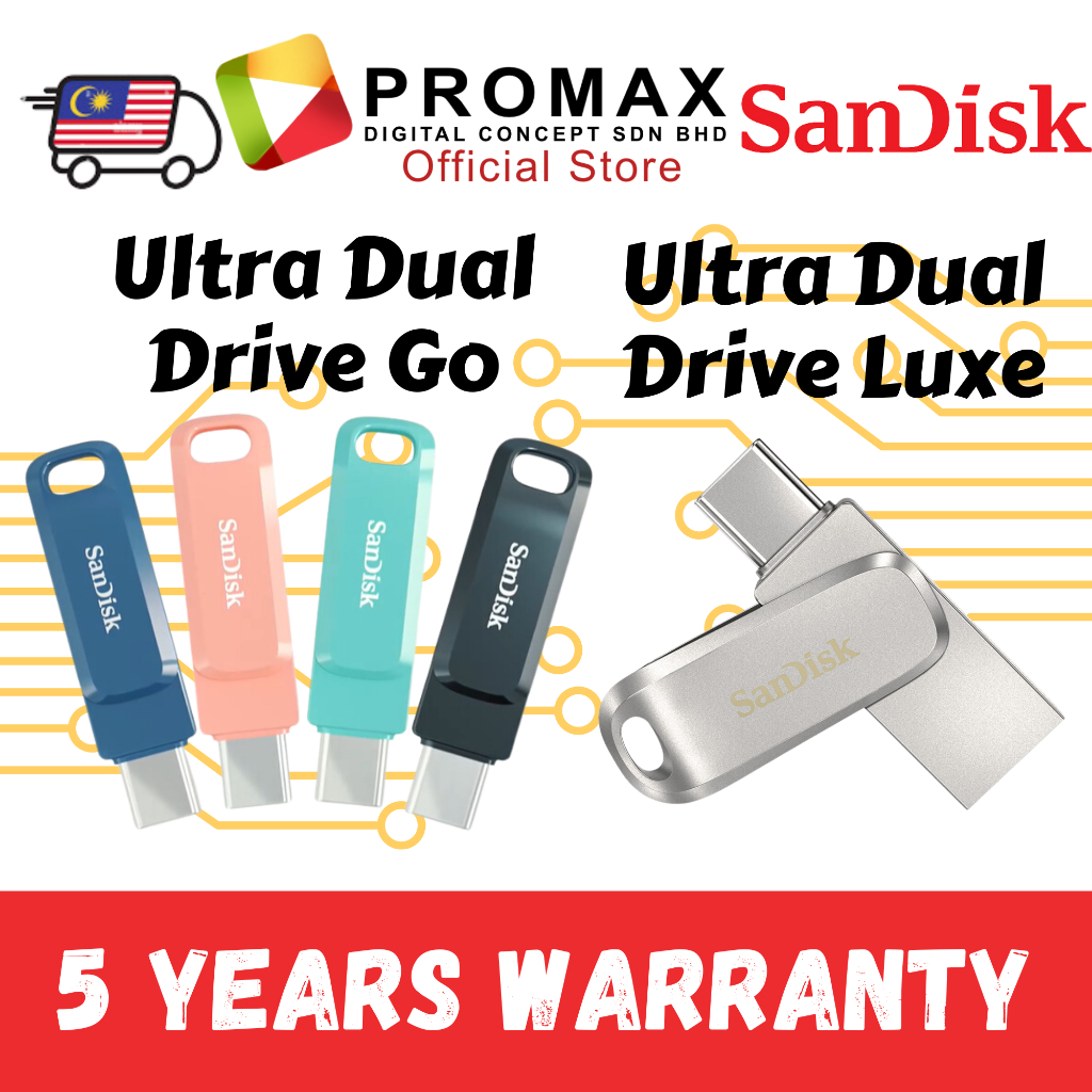 SanDisk Ultra Dual Drive Go / Luxe TYPE-C USB 3.1 3.2 pendrive (32GB ...