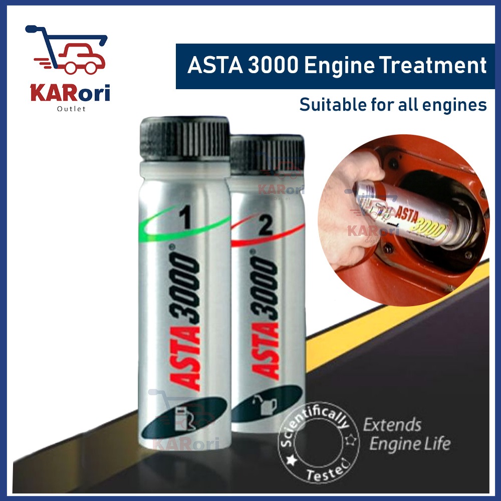Asta 3000 Engine Treatment: Clean and Protects Engine (2 x 75ML) | Shopee Malaysia