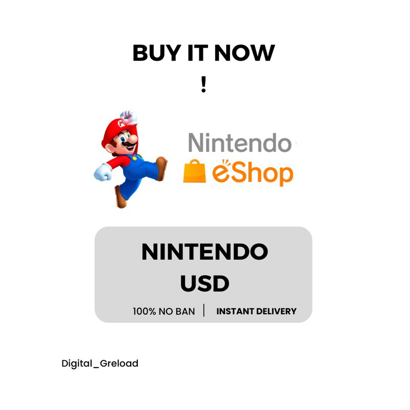 US Nintendo switch e shop | Shopee Malaysia