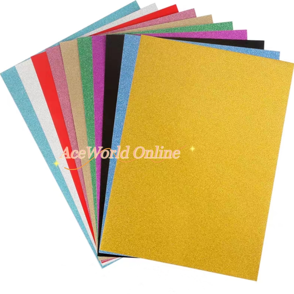 Glitter EVA Stickers | 20x30cm | Pelekat Kad Busa Berkilau | DIY | Arts ...
