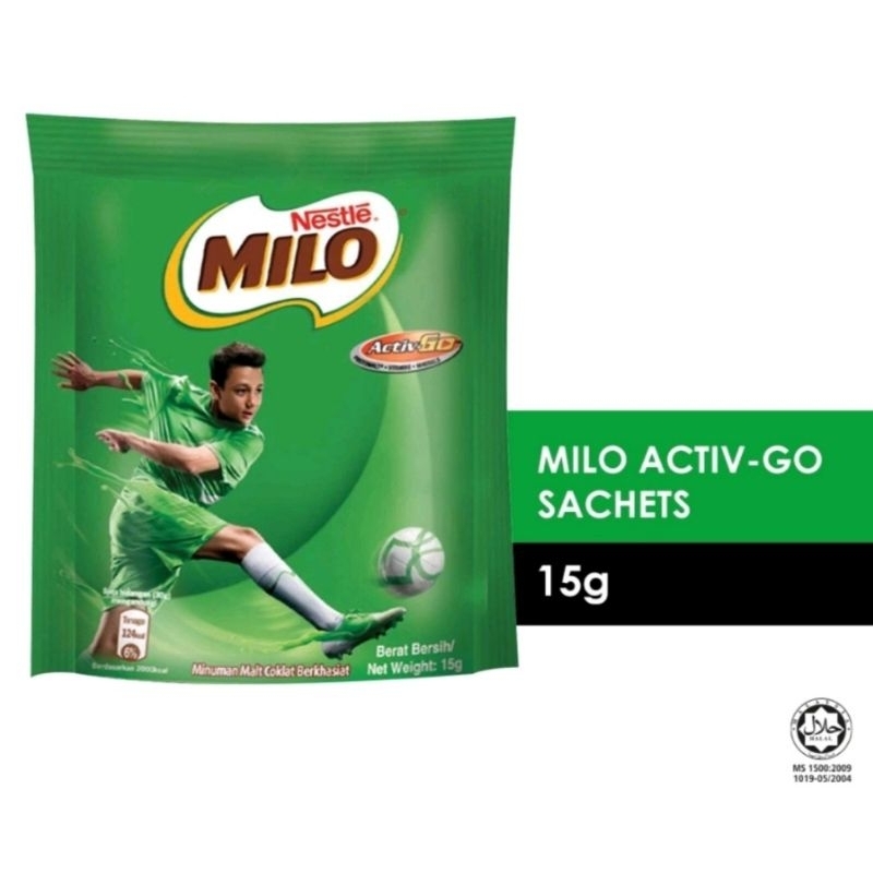 MILO Activ-Go Sachet 15gm, 10 Sachets | Shopee Malaysia