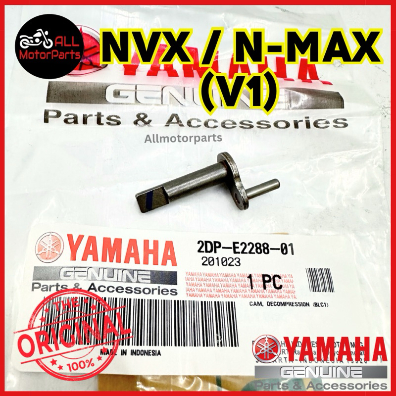 [100% ORI] NMAX N-MAX V1 / NVX V1 CAM SHAFT CAMSHAFT DECOMPRESSION PIN LEVER TIMING GEAR 2DP ...