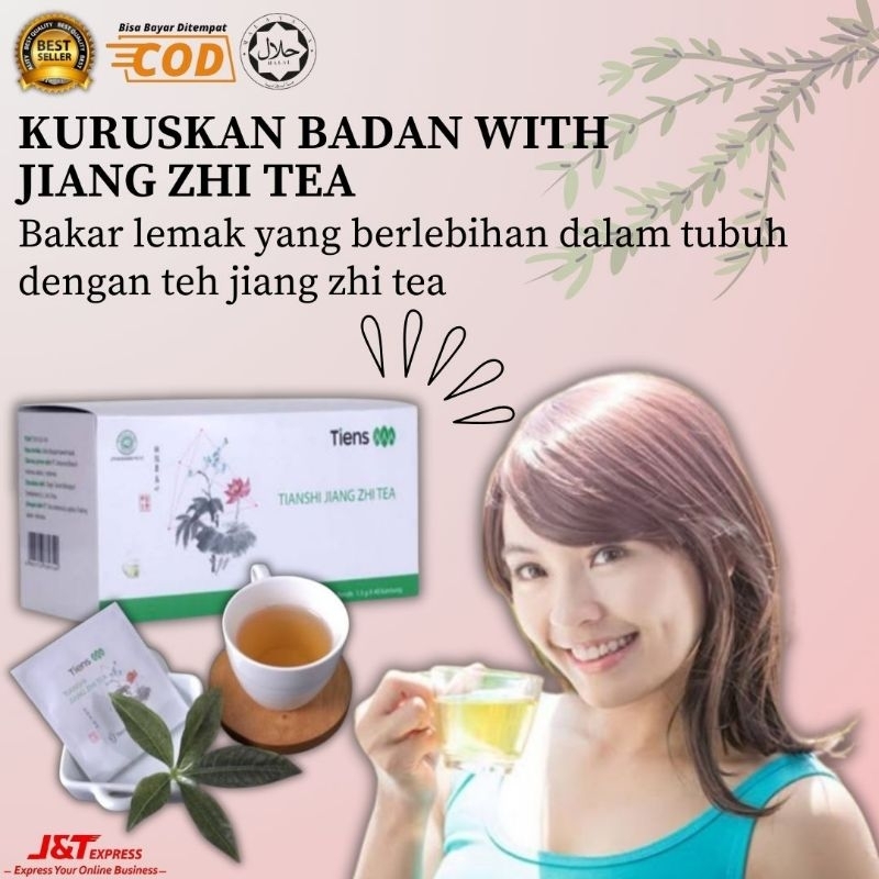 JIANG ZHI TEA- TEH KURUSKAN BADAN- TEH KURUS BUANG LEMAK- TEH KURUS ...