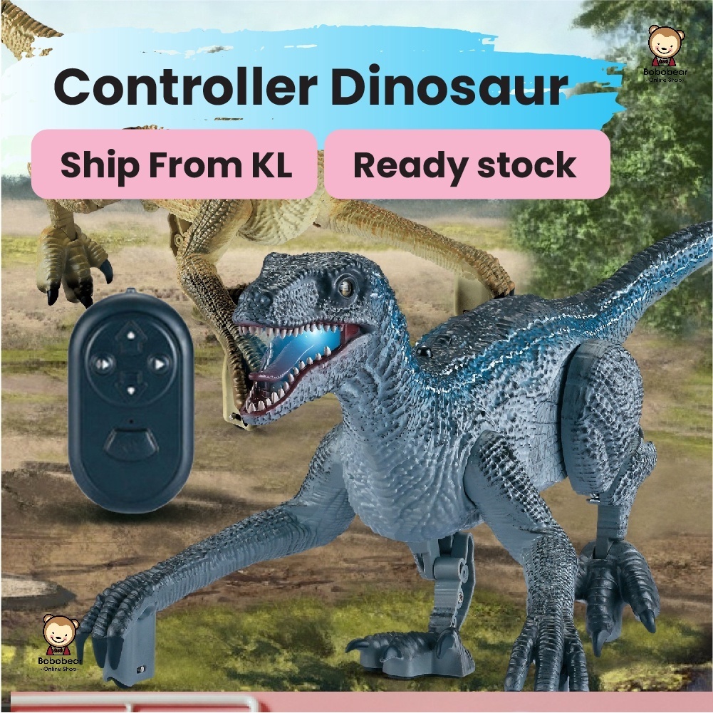 COD Dinasour Remote Control Mainan Dinasour Bergerak Dinosaur Control ...