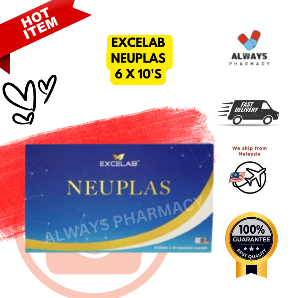 EXCELAB NEUPLAS 6 X 10'S - UNTUK SAKIT SARAF, KEBAS, RASA MENCUCUK DI JARI KAKI DAN TANGAN ...