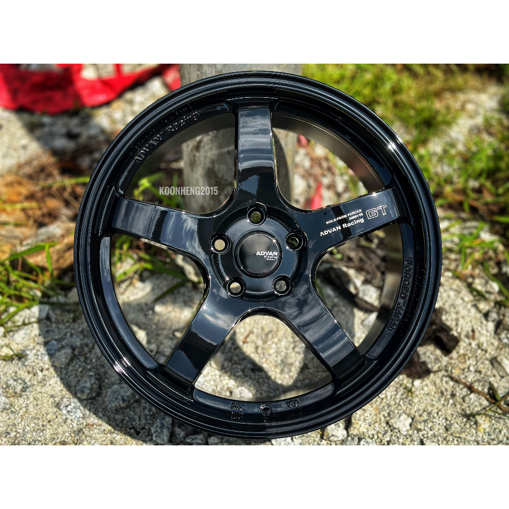 New Car Sport Rim ADVAN RACING GT WHEELS 17Inch 4x100 5x100 5x112 5x114 - READY STOCK | Shopee ...