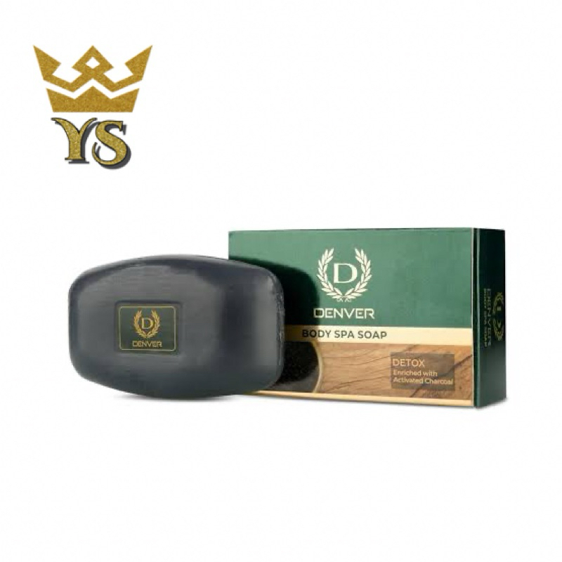 DENVER Detox Body Spa Soap -125GM Each (Pack of 3) | Enriched With ...